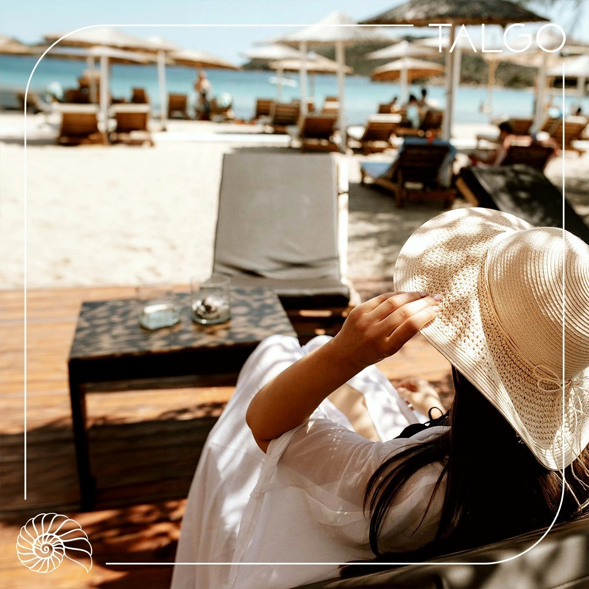 Talgo: Ένα premium beach bar στον «παράδεισο» της Βουρβουρούς στη Χαλκιδική