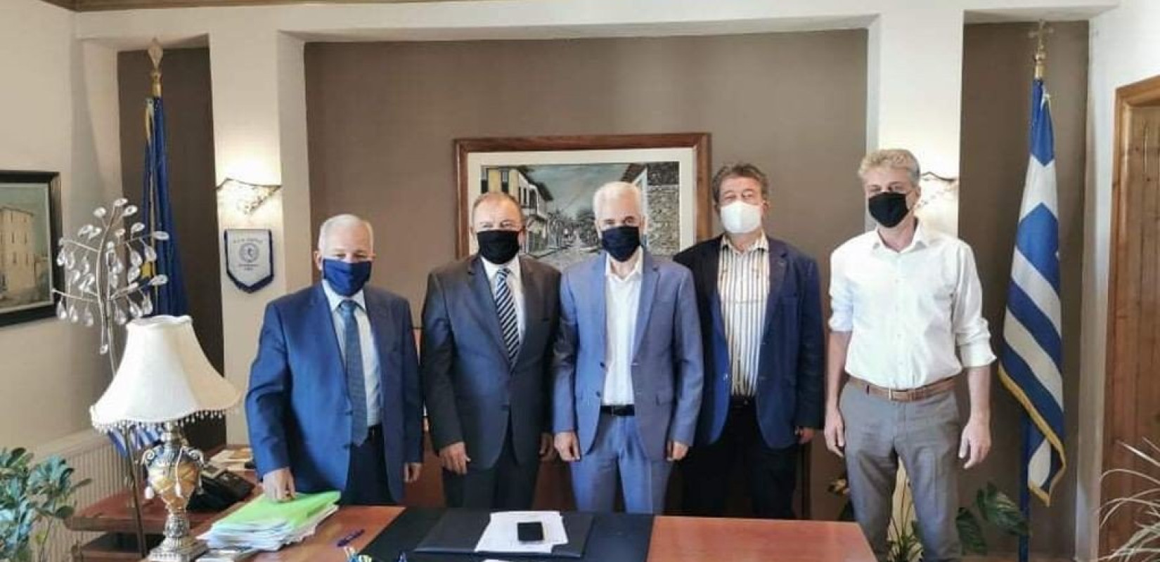 Υγειονομικό υλικό στους στρατιώτες του Έβρου παρέδωσε η ΠΕΔΚΜ
